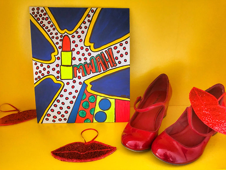 DIY Pop Art: How I painted my own masterpiece - Craft & Travel