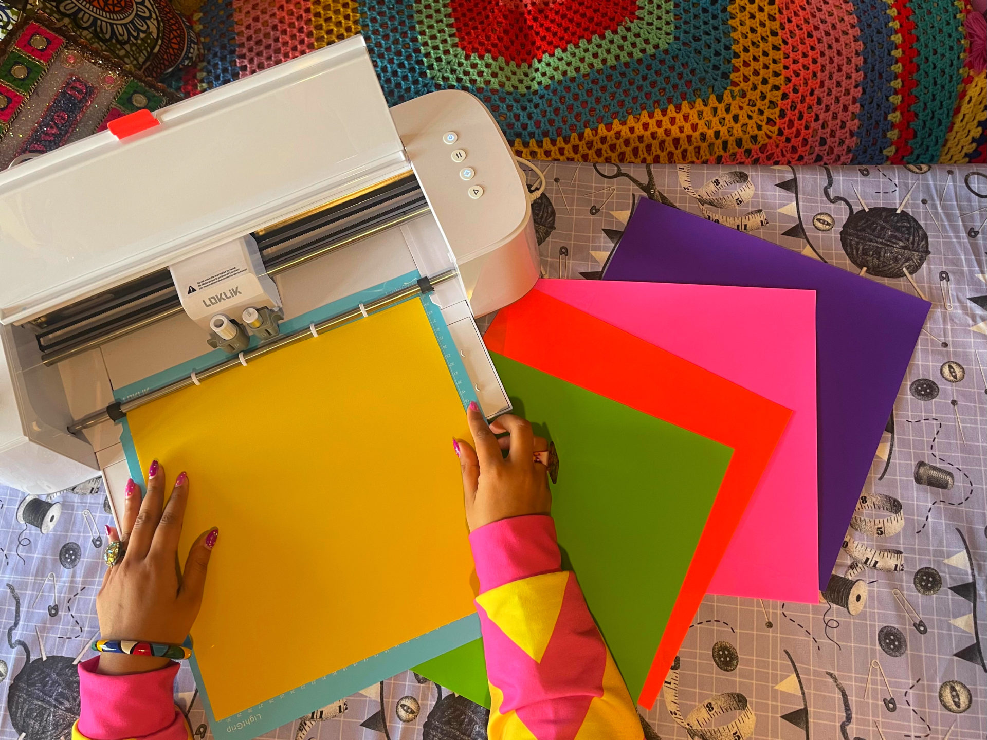 How to make colourful DIY craft projects using a LOKLiK Crafter - Craft ...