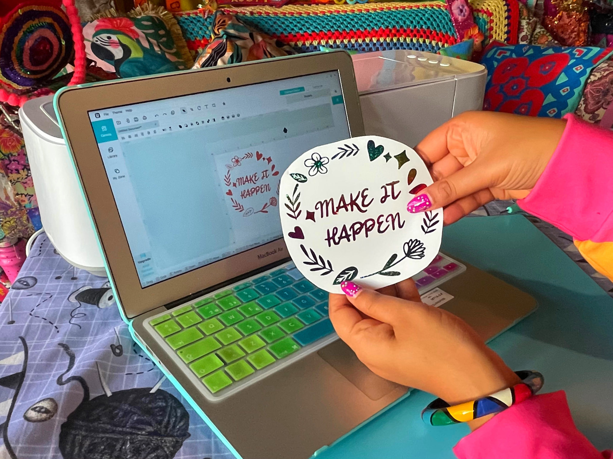 How to make colourful DIY craft projects using a LOKLiK Crafter - Craft ...