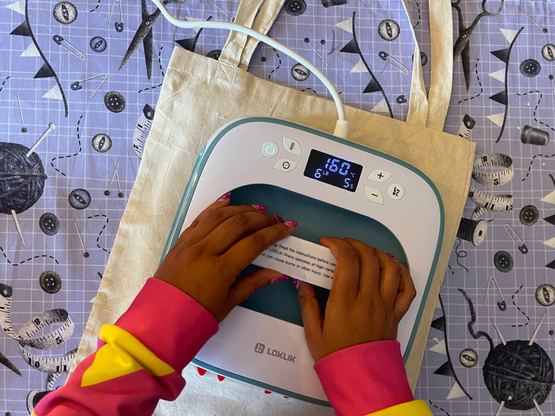 How I made a Cosmic Coat using a heat press - Craft & Travel